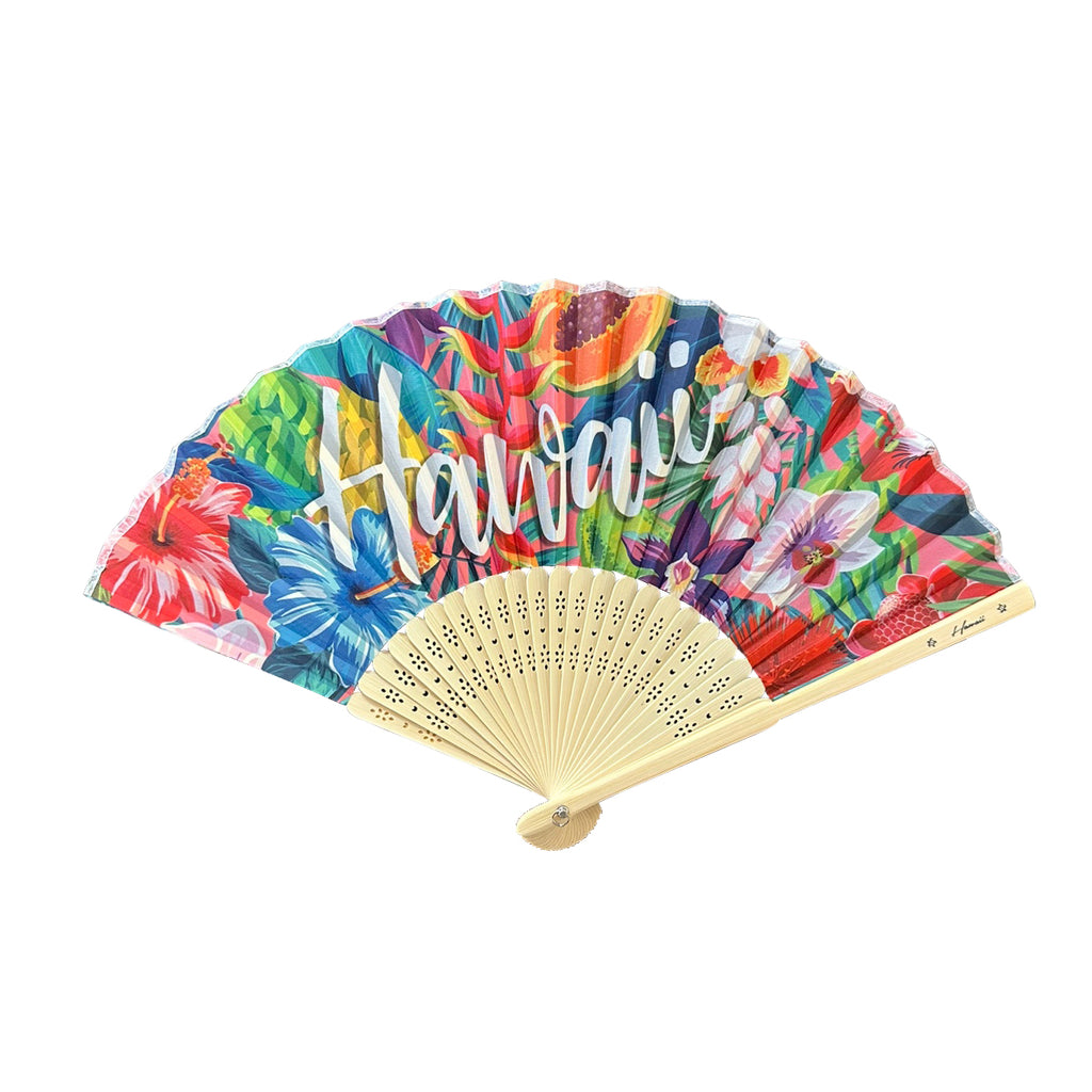 FAN - HAWAII TROPICA – Aloha Ave Store - Made with Aloha