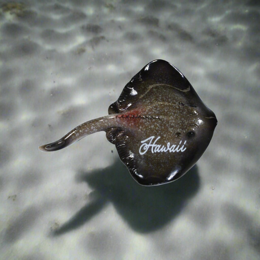 RESIN MAGNET: Manta Ray-Hawaii – Aloha Ave Store - Made with Aloha